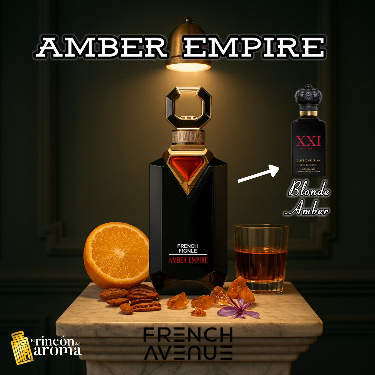 French Avenue Amber Empire – El Rincon del Aroma