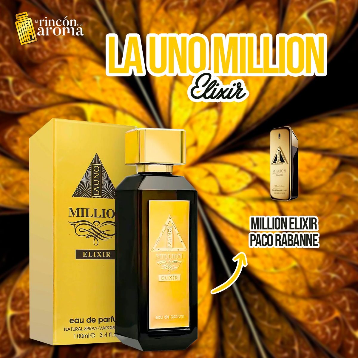 Fragance World La Uno million elixir – El Rincon del Aroma