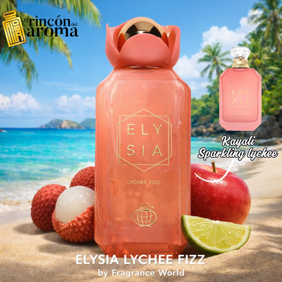 Fragrance World Elysia Lychee Fizz – El Rincon del Aroma