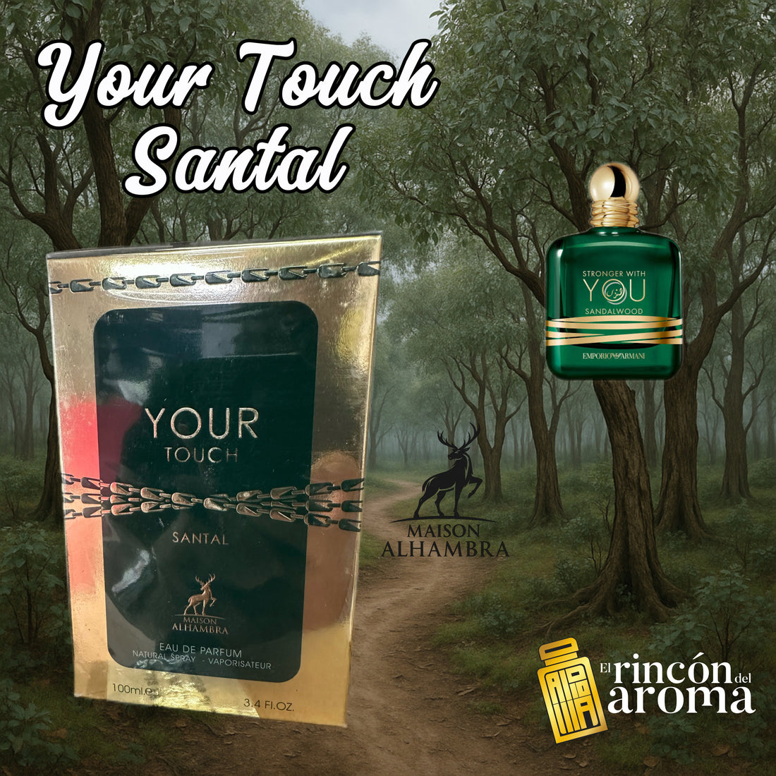 Maison Alhambra Your Touch Santal – El Rincon del Aroma